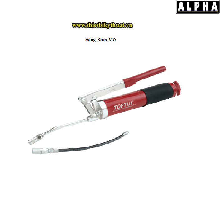Súng Bơm Mỡ JGAE0202- Hàng Chính Hãng TOPTUL Đài Loan- Giá Tốt